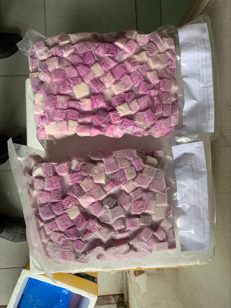 FROZEN YAMS VIETNAM- FRESH ROOTS - MEGAGRICO VIETNAM