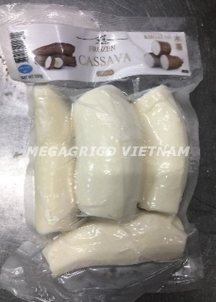 Frozen Peeled cassava - MEGAGRICO VIETNAM